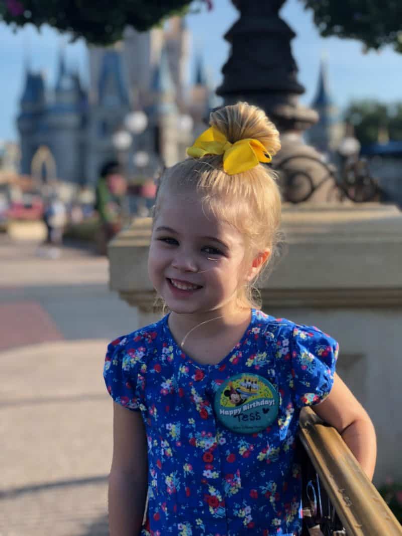 Tess Disney Birthday: Daddy Day at MK - The Journey of Parenthood...