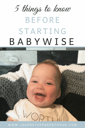 5 Things To Know Before Starting Babywise - The Journey of Parenthood...