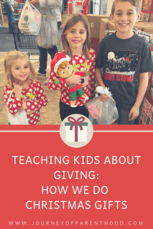 Teaching Kids About Giving: How We Do Gifts