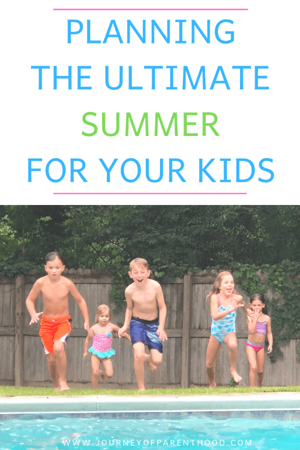 Summer Schedule for Kids: Planning A Daily Routine for Four Kids