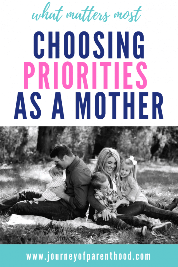 Parenting Priorities - The Journey of Parenthood...