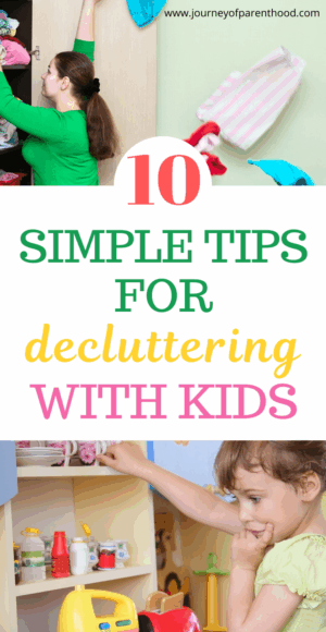 Decluttering With Kids: Teaching Kids to Declutter