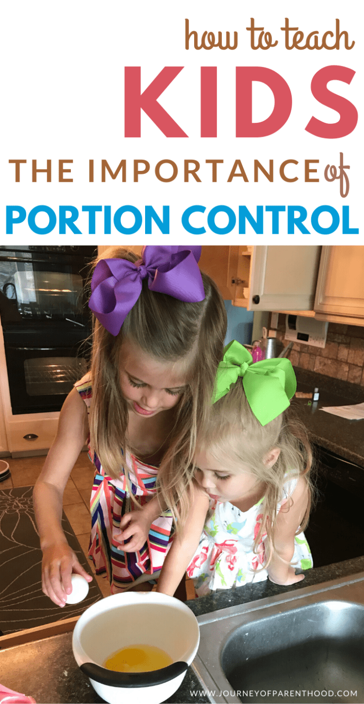 A Lesson In Portion Control and Serving Size - The Journey of Parenthood...