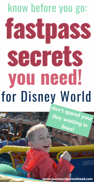 Disney Fastpass Secrets: Managing The Disney World Fast Pass System