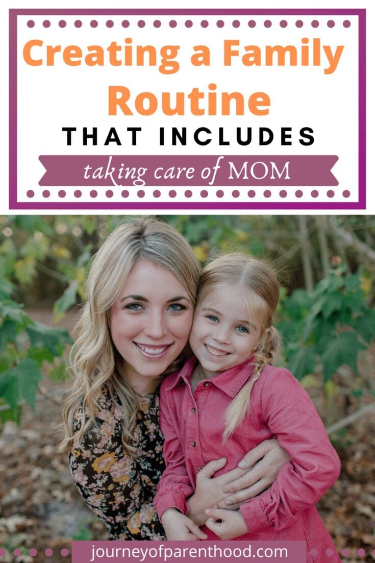 Mom Needs a Break: Taking Care of Mommy's Needs in the Daily Routine