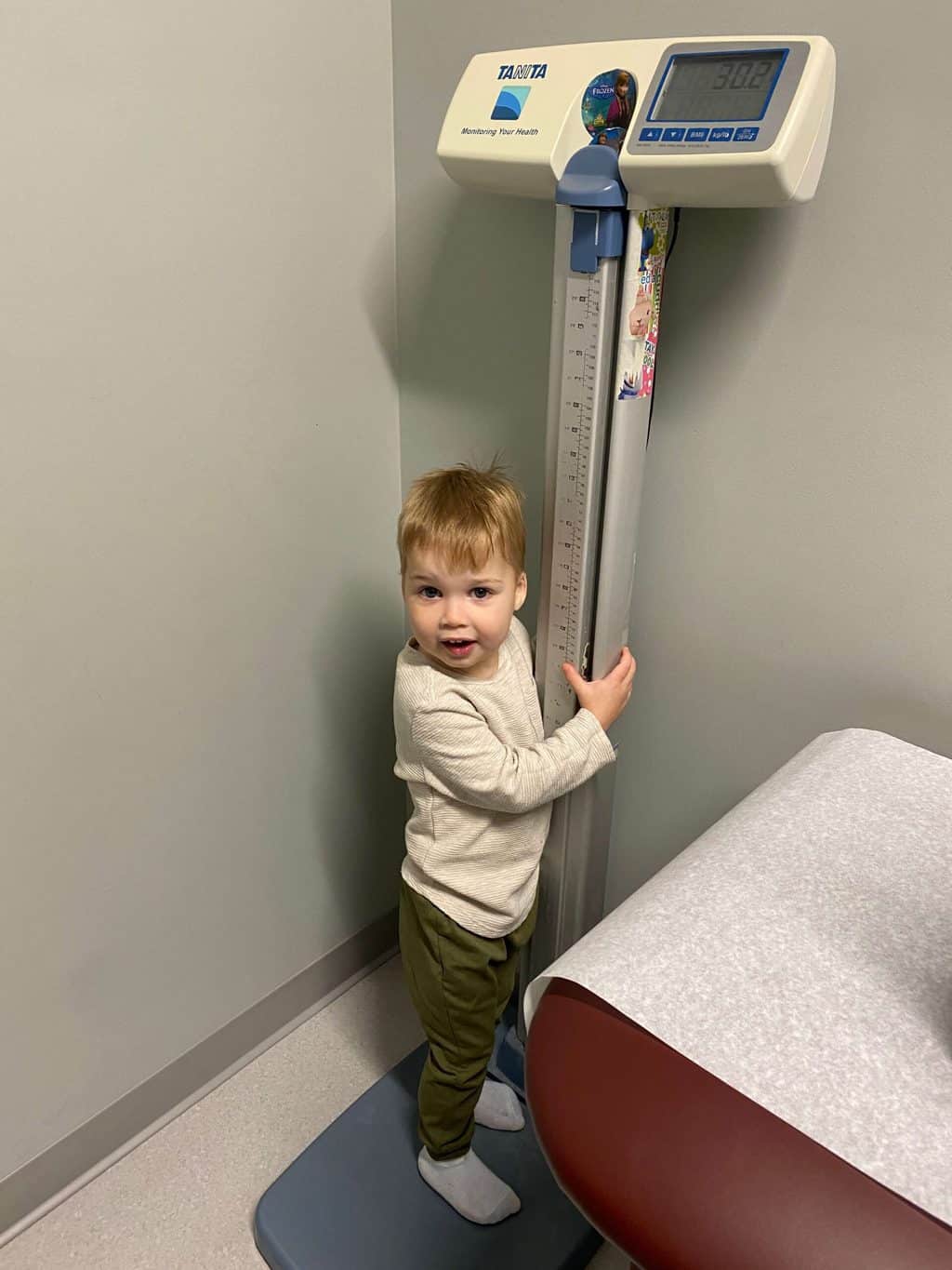 Spear's 3 Year Old Well-Check Pediatrician Visit