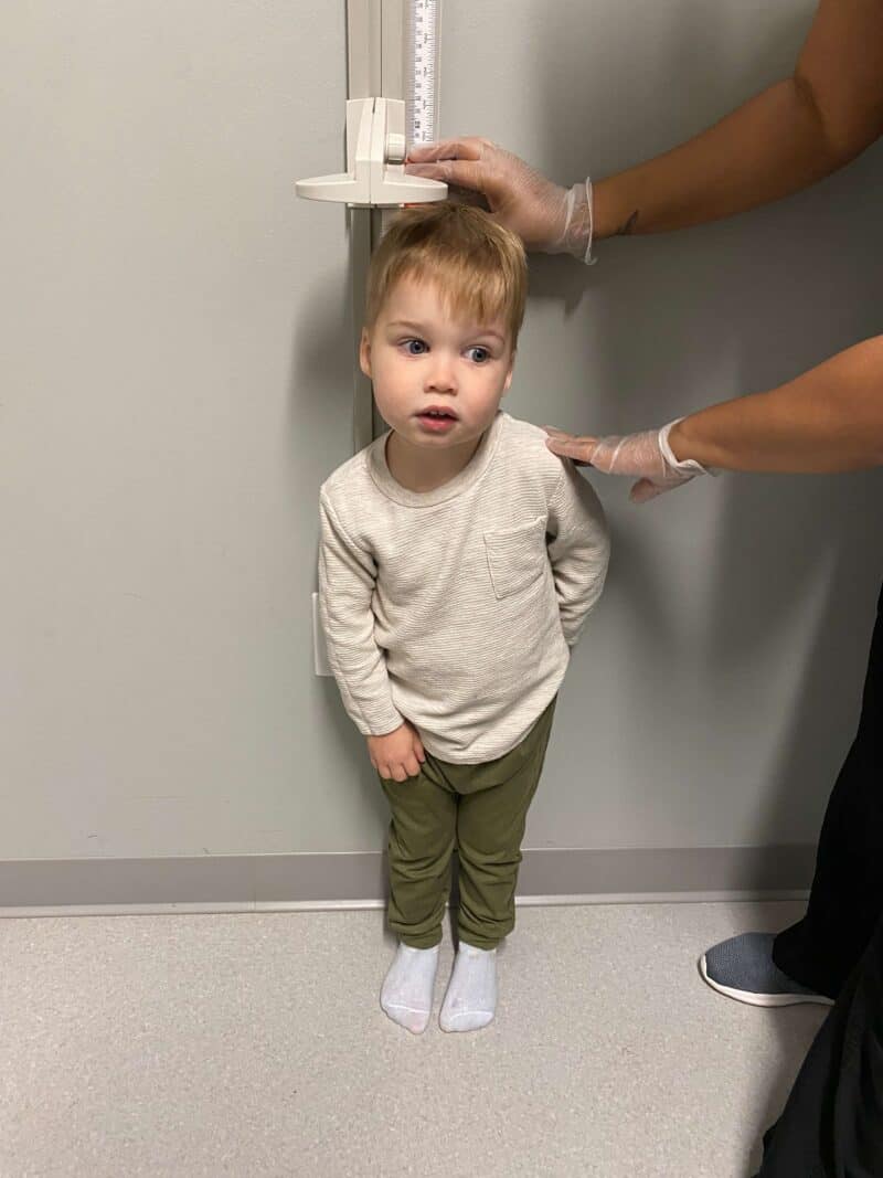 Spear's 3 Year Old Well-Check Pediatrician Visit