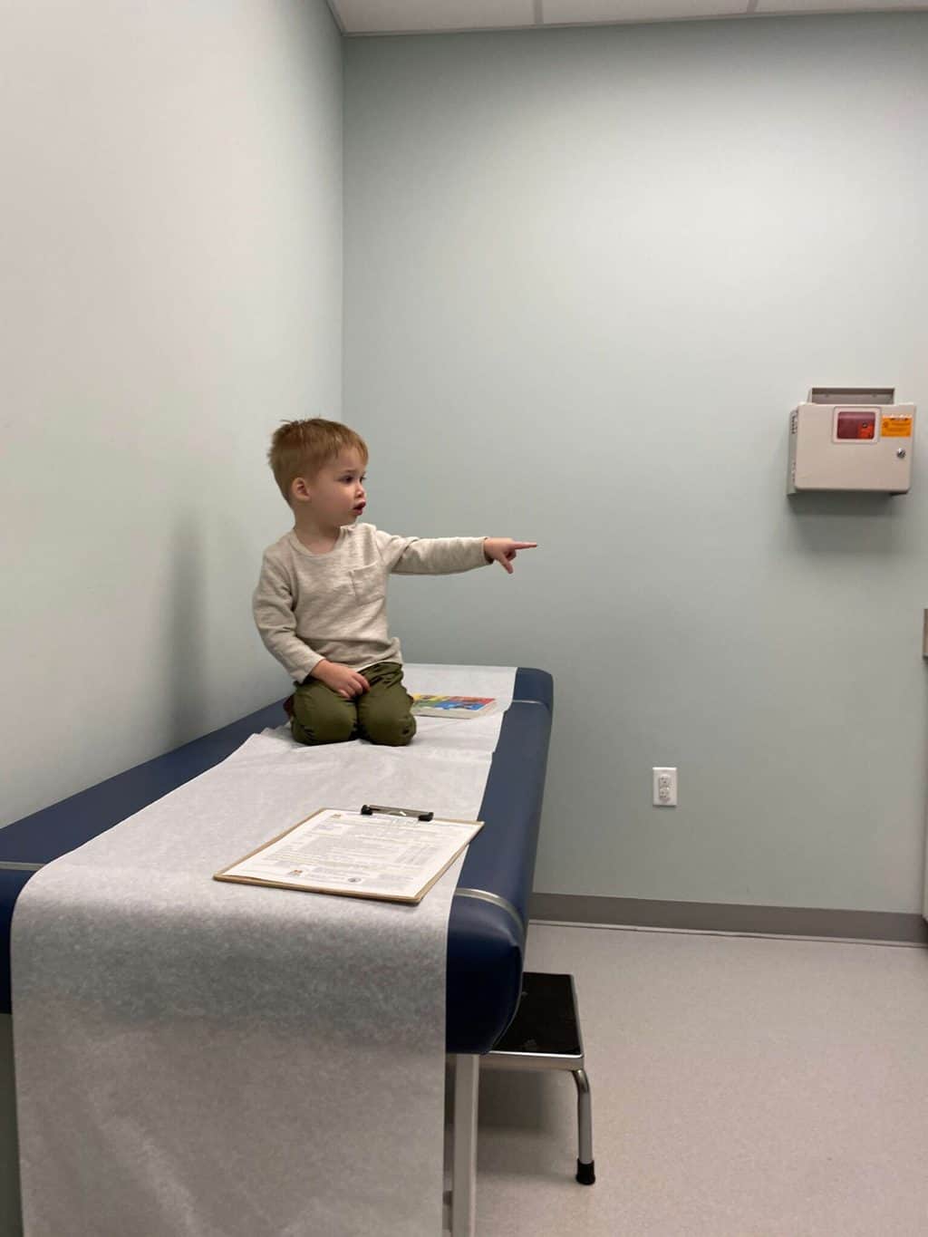 Spear's 3 Year Old Well-Check Pediatrician Visit