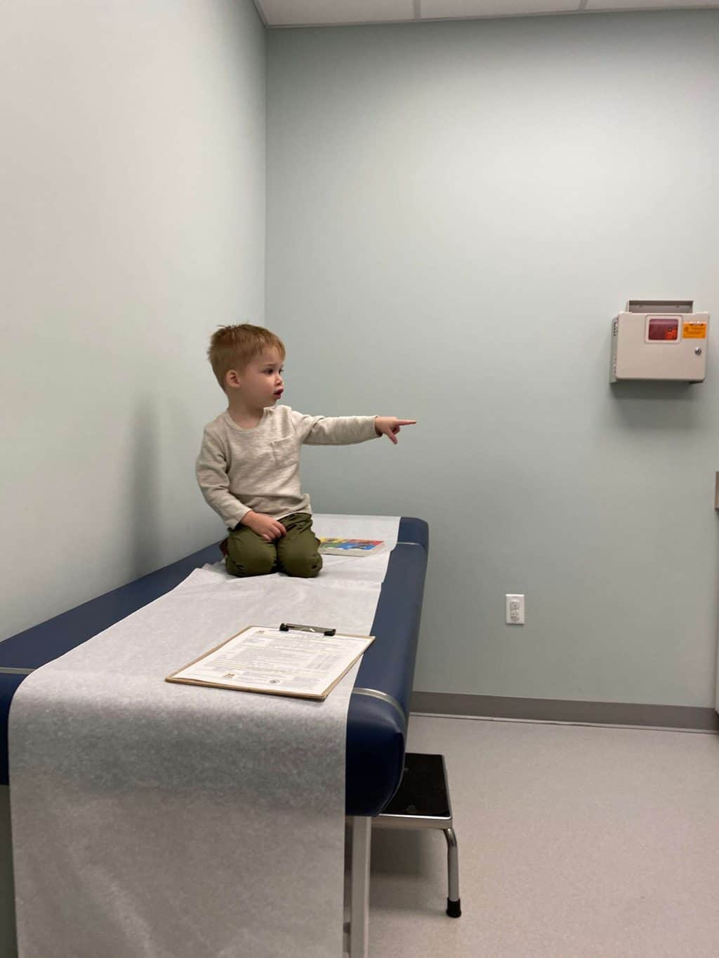 Spear's 3 Year Old Well-Check Pediatrician Visit