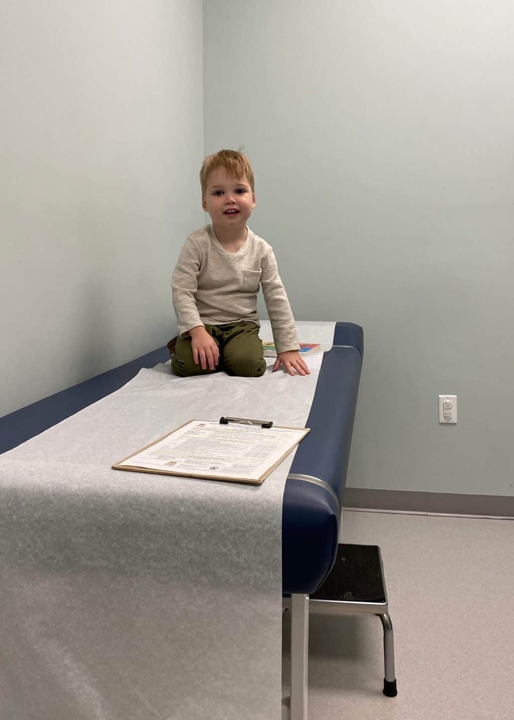 Spear's 3 Year Old Well-Check Pediatrician Visit