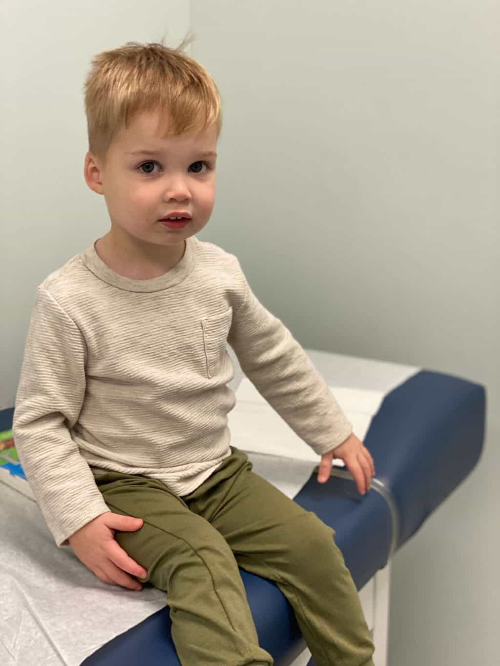 Spear's 3 Year Old Well-Check Pediatrician Visit