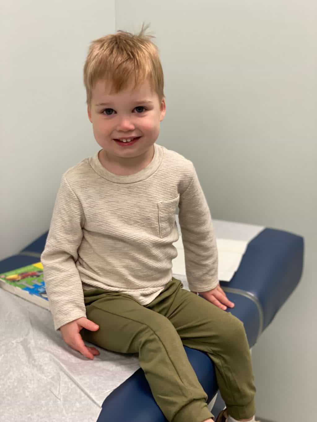 Spear's 3 Year Old Well-Check Pediatrician Visit