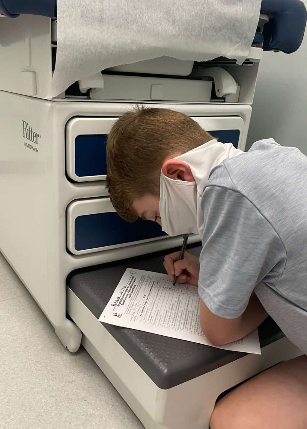 Kye's 12 Year Old Well Check Pediatrician Visit