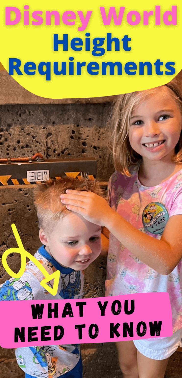 Disney World Height Requirements - The Journey of Parenthood...