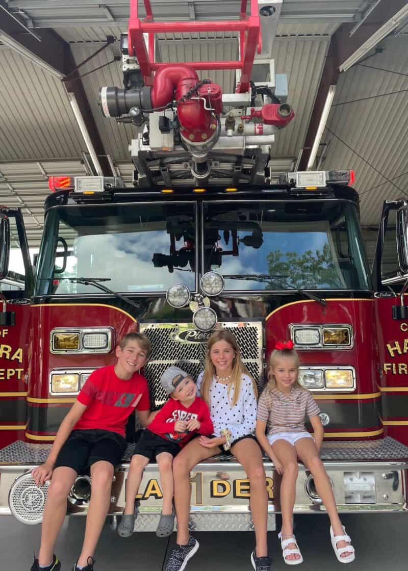 Fire Station Visit 2021 - The Journey of Parenthood...