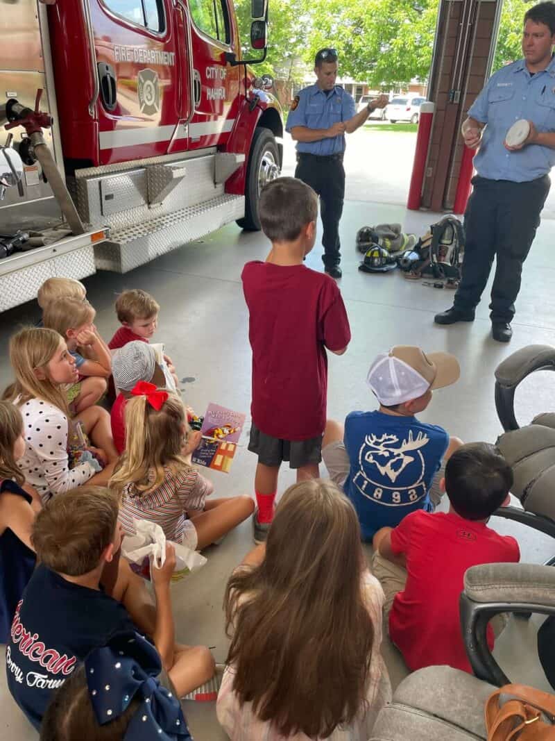 Fire Station Visit 2021 - The Journey of Parenthood...