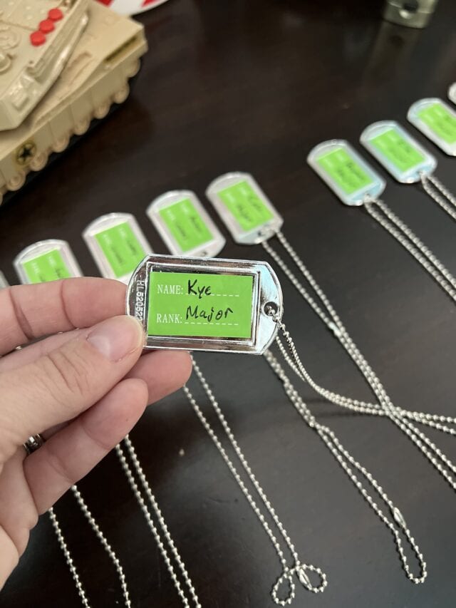 Army Party Ideas - DIY Army Themed Birthday Party