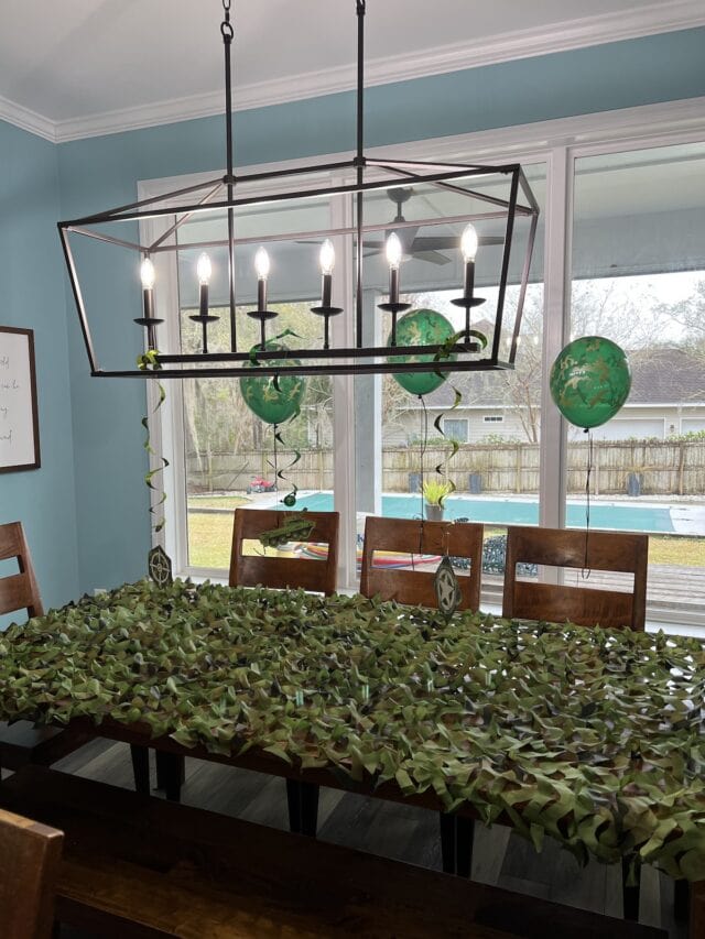 Army Party Ideas - DIY Army Themed Birthday Party