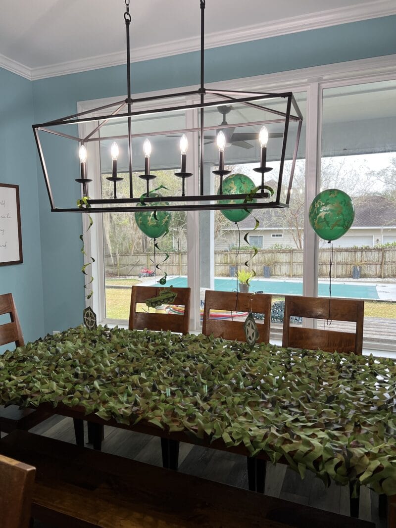 Army Party Ideas - DIY Army Themed Birthday Party