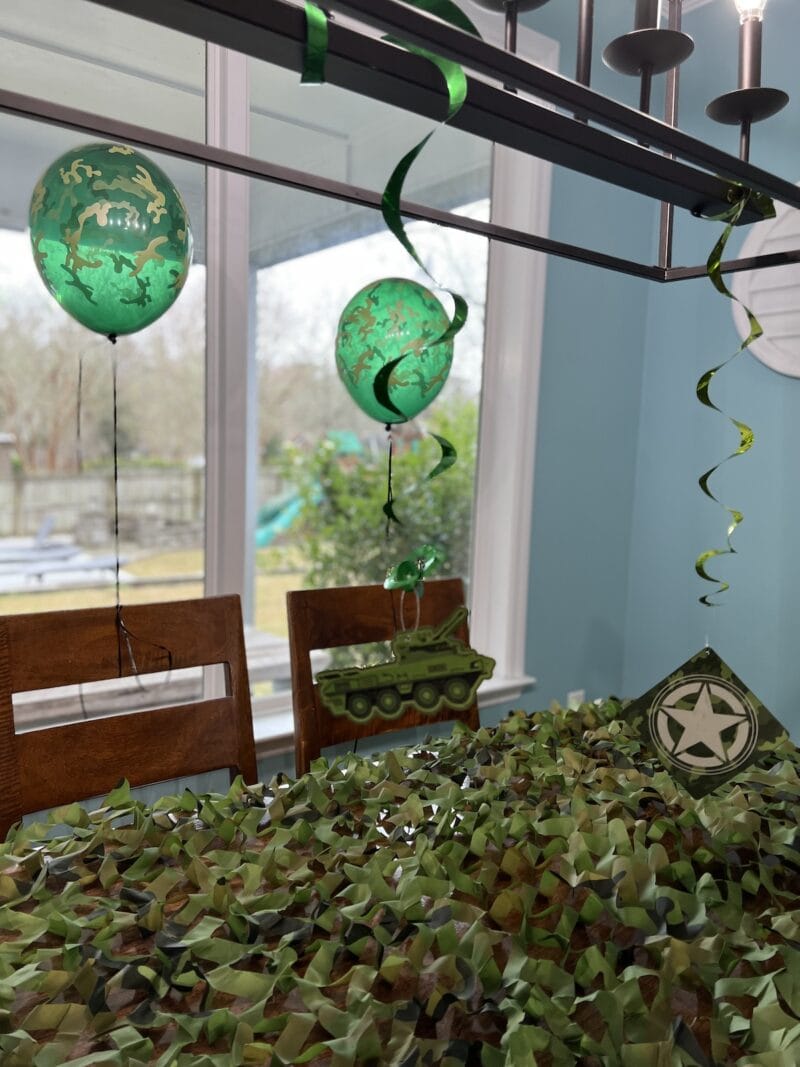 Army Party Ideas - DIY Army Themed Birthday Party