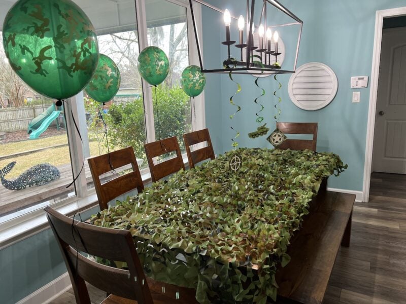 Army Party Ideas - DIY Army Themed Birthday Party