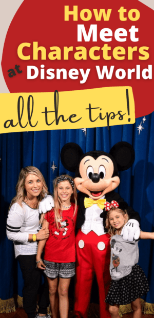 How to Meet Characters at Disney World: Tips for Disney World Character ...