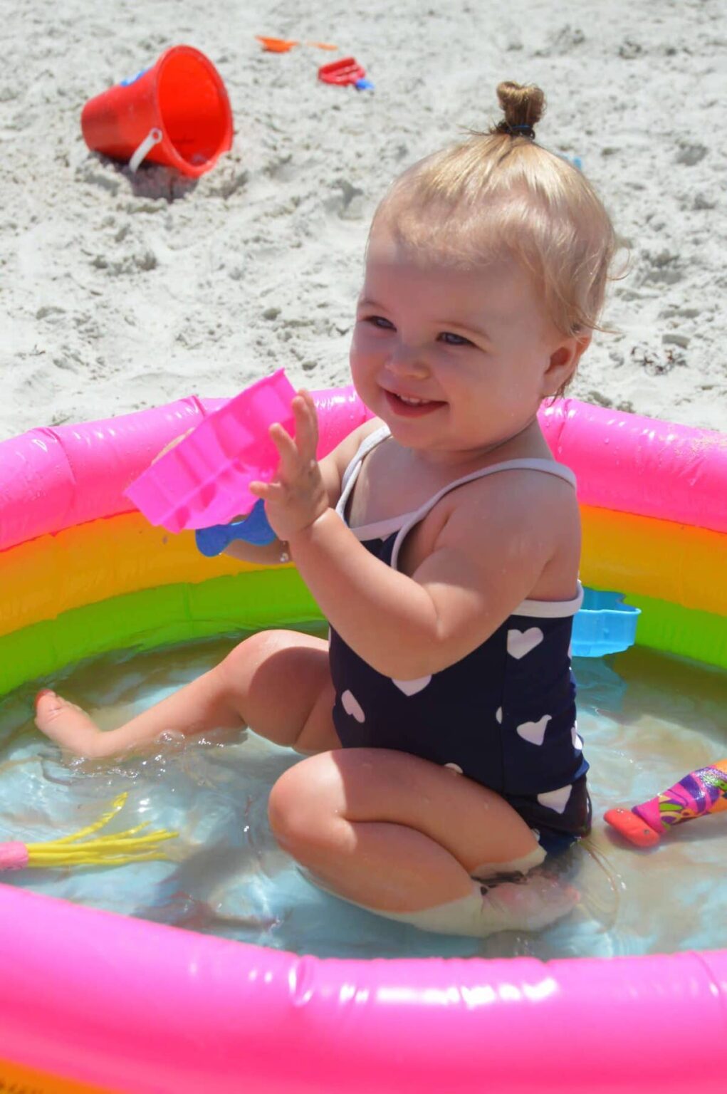 The BEST Toddler Pool: Baby and Kiddie Pool for the Beach!