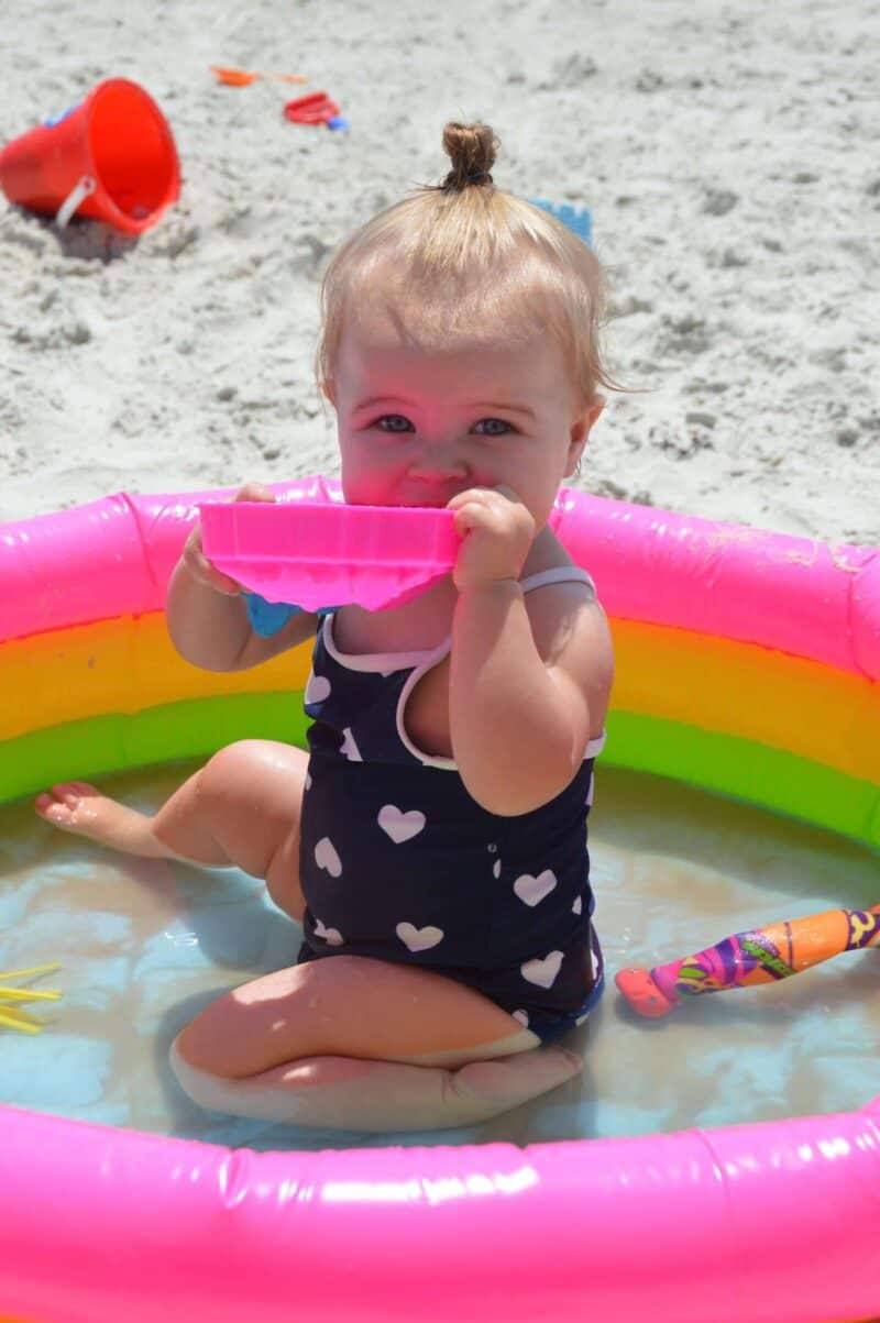 The BEST Toddler Pool: Baby and Kiddie Pool for the Beach!