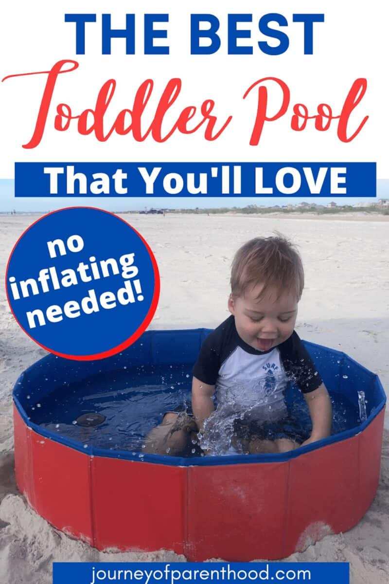 The BEST Toddler Pool: Baby and Kiddie Pool for the Beach!